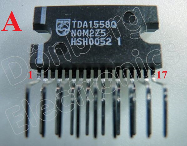 Brak sygnału na wyjściach głośników we wzmacniaczu TDA1558Q - ciche ...