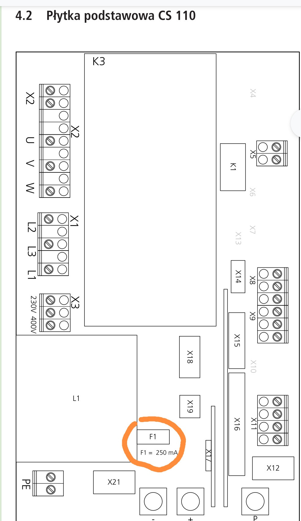 Napęd bramy cs110 nie działalaja przyciski funkcyjne?