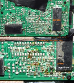 Naprawa odbiornika Tecsun PL-600 - wymiana tranzystora FET 2SK2394 i ...