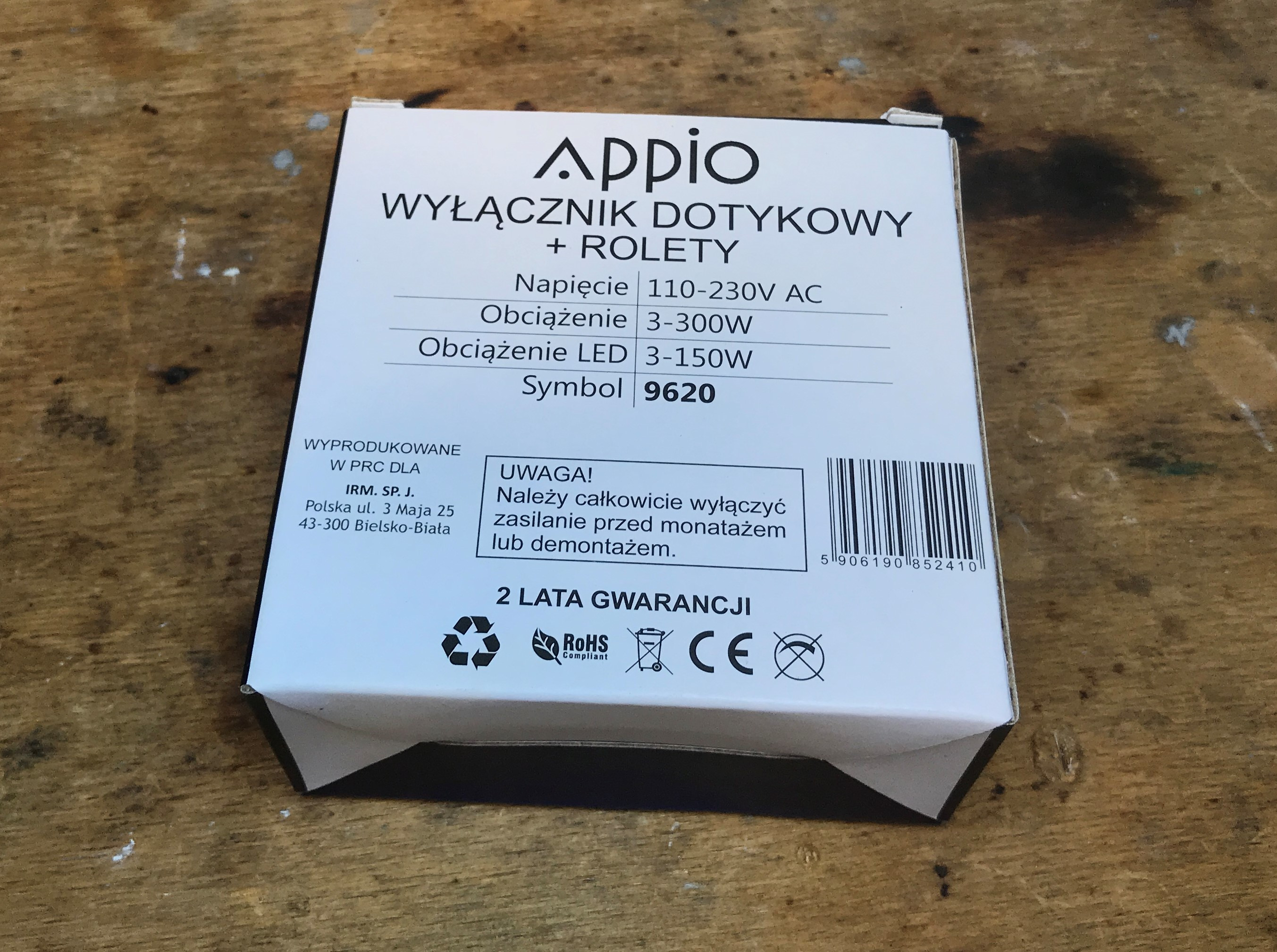 [CB3S/BK7231N] Appio 9620 roller blinds/curtains controller - firmware ...