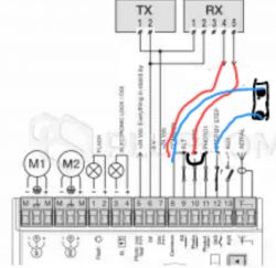 Nice Wingo 2024 MC424LR10 - jak podłączyć centralę?