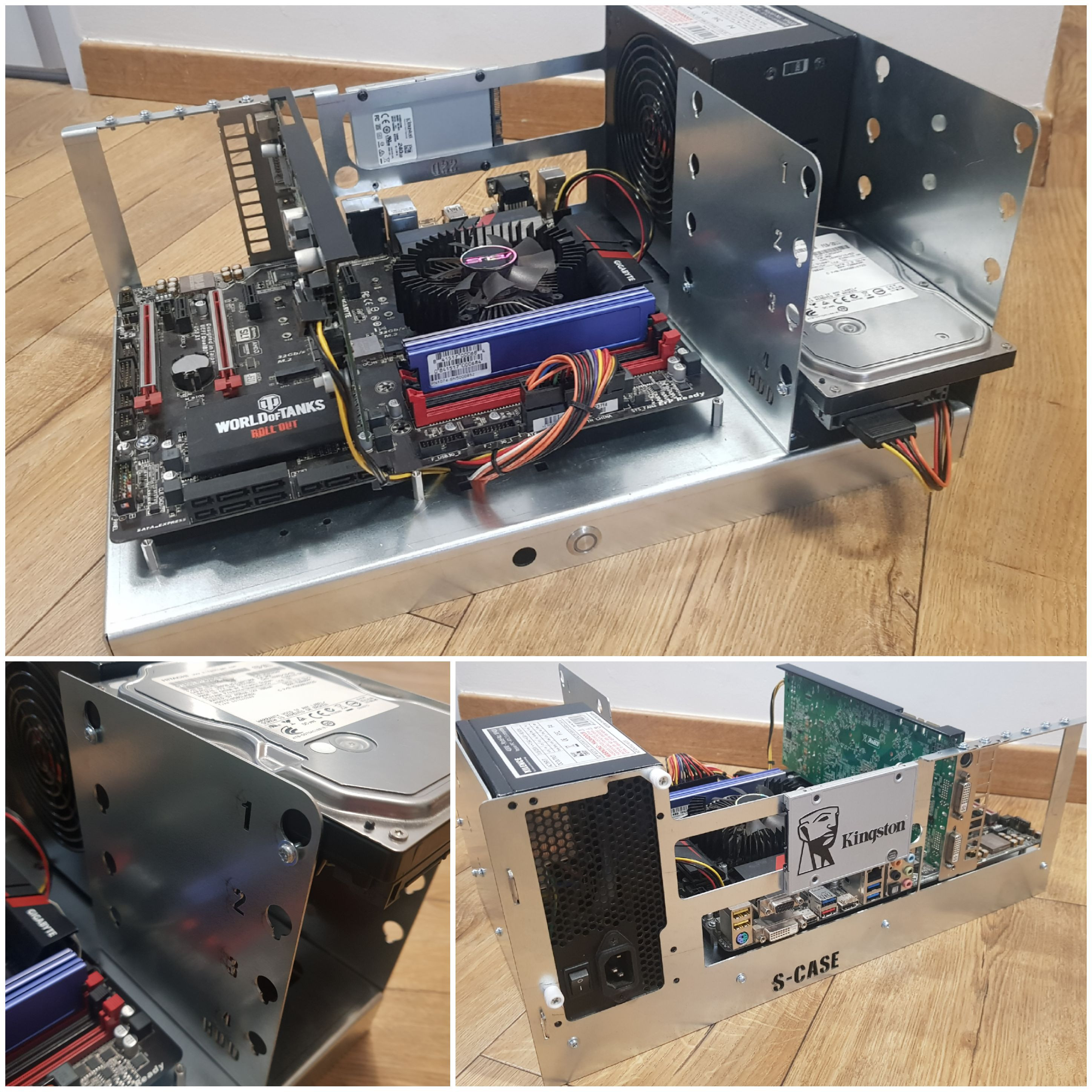 [Aktualizacja] Otwarta obudowa PC - nowe modele, test bench , szafa ...