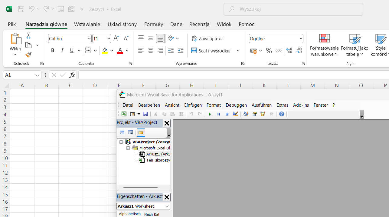 [Rozwiązano] Excel 2021 - jak przywrócić polski język w edytorze VBA po ...