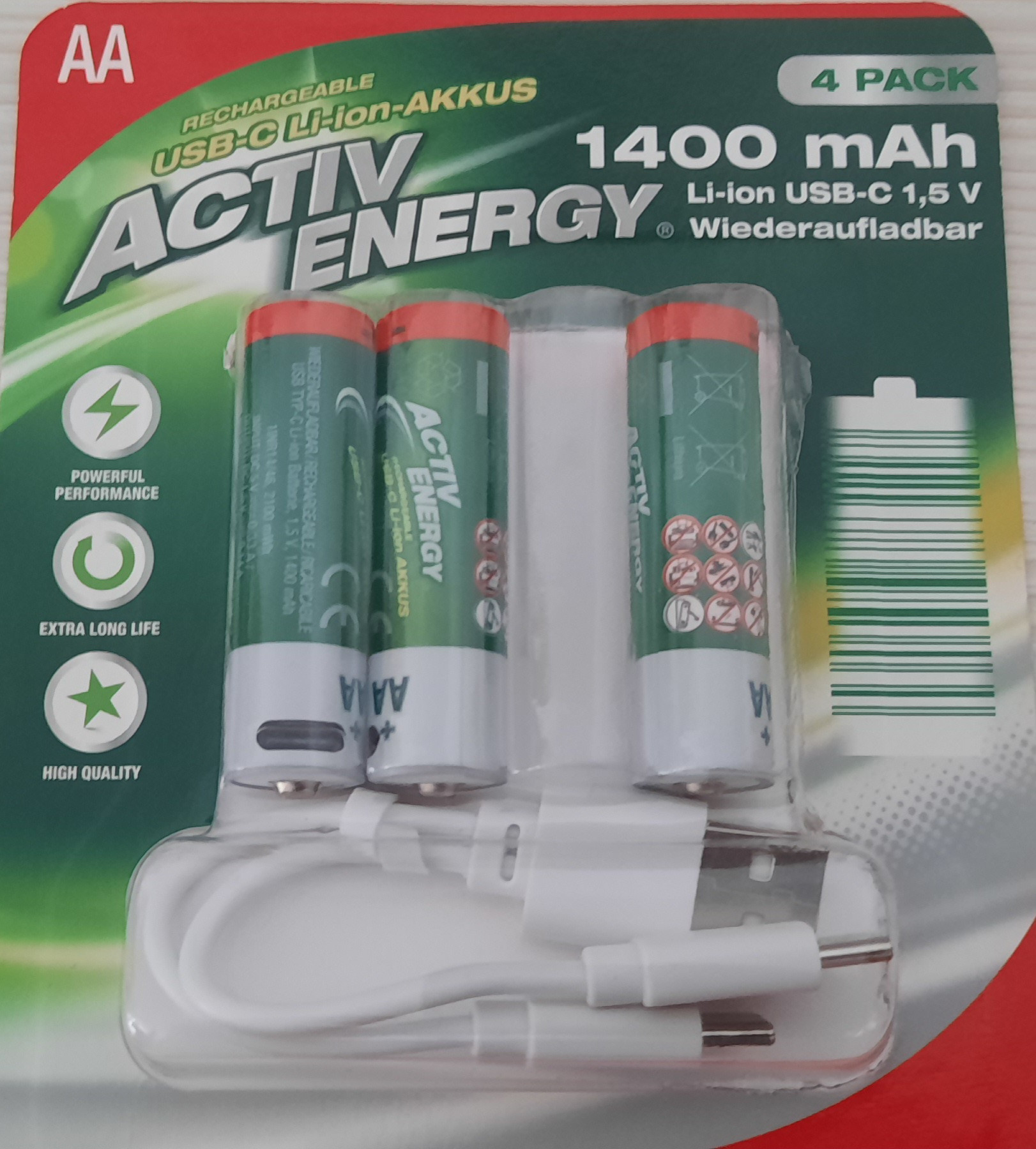 AA Li-Ion battery charged with USB-C - elektroda.com