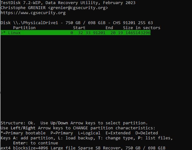 [Rozwiązano] Odzyskanie danych dysku NTFS po formacie RAW / Linux, SmartTV