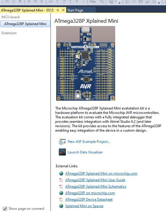 Konfiguracja ATmega328P Xplained Mini w Atmel Studio 7