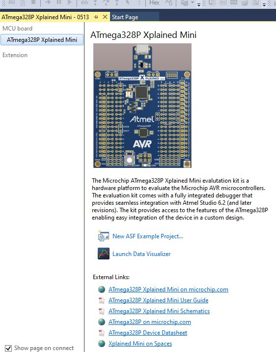 Konfiguracja ATmega328P Xplained Mini w Atmel Studio 7