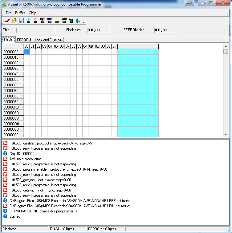 Jak wgrać program z Bascom AVR na Arduino UNO R3 przez Arduino IDE?