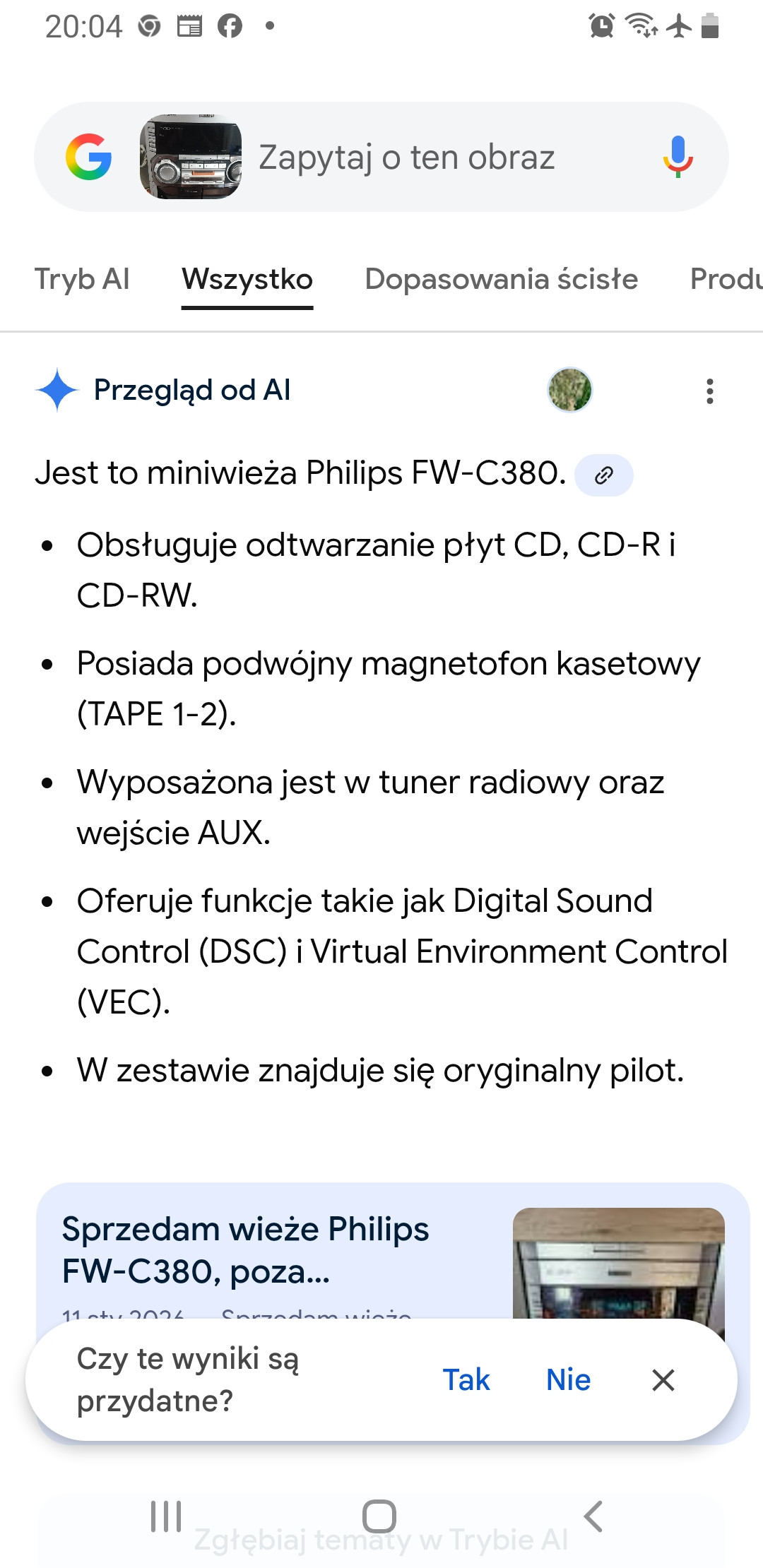 Philips FW380 – jak podłączyć 4 kolumny (Philips + JVC 180 W), jaki ...