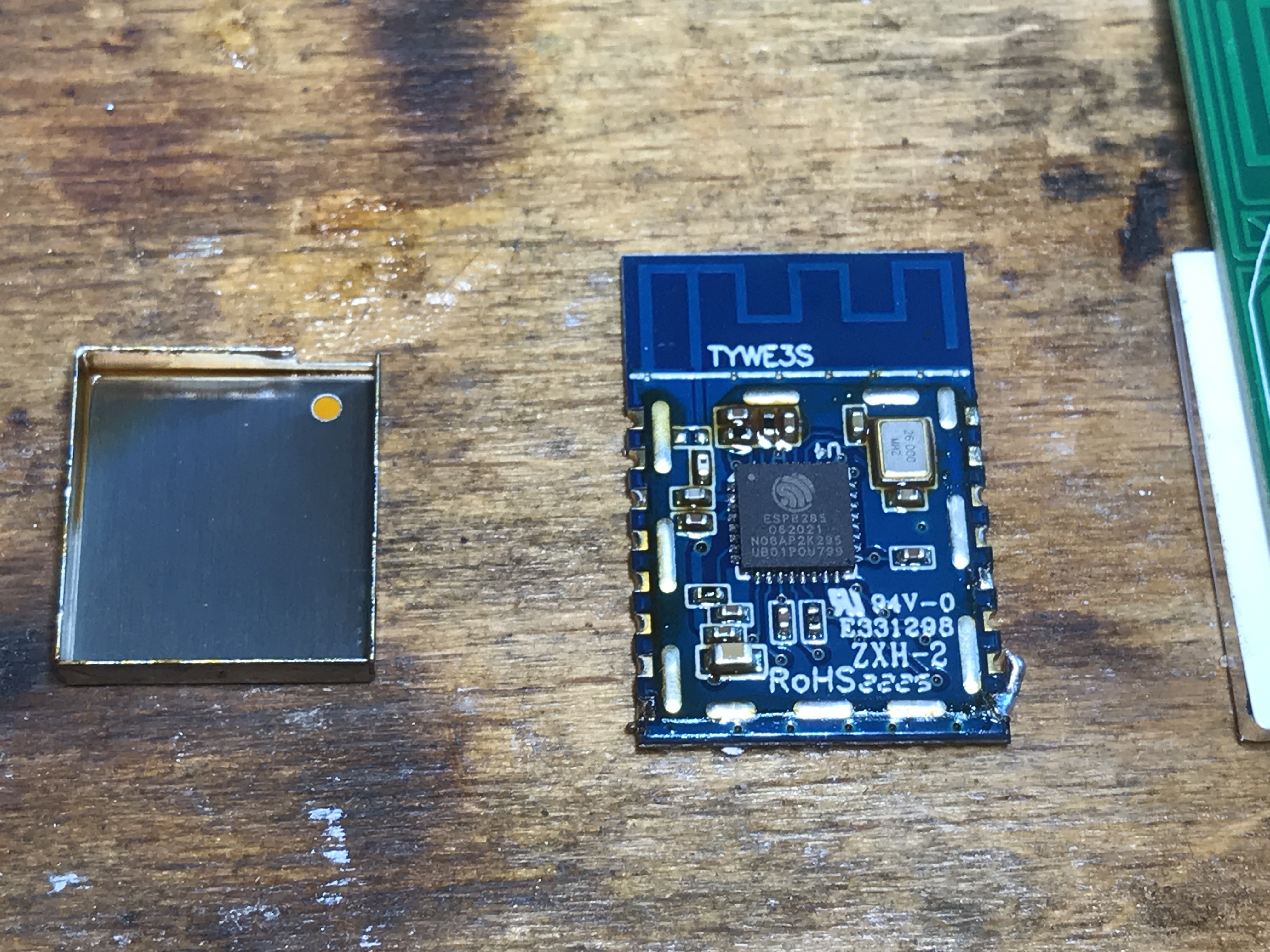 Alternative/new GPIO pinout of TYWE3S/ESP8285 WiFi module, Tasmota