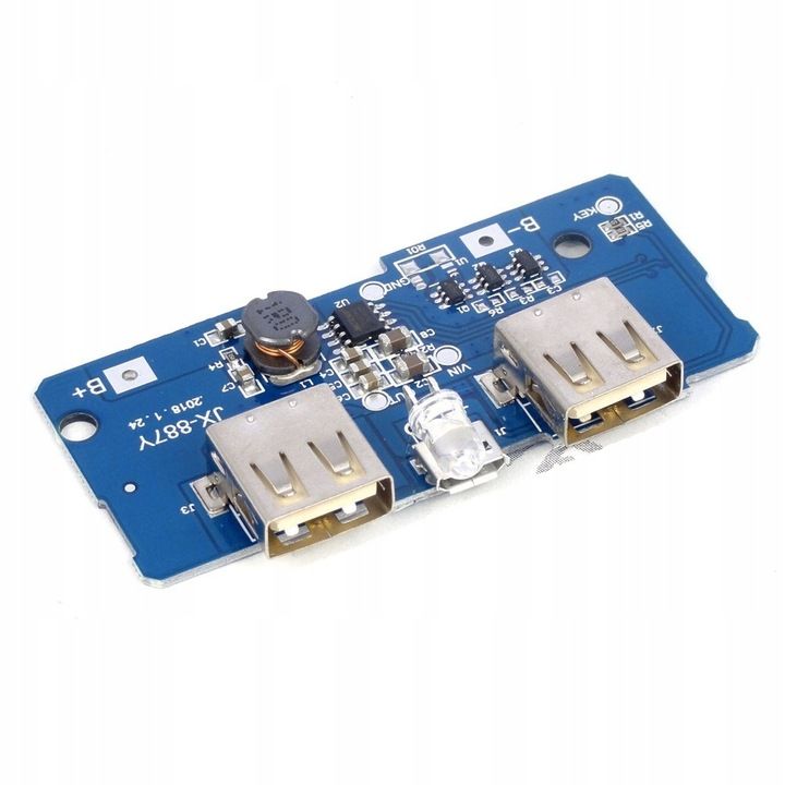 Panel słoneczny do ładowania telefonów - rezystor przy USB