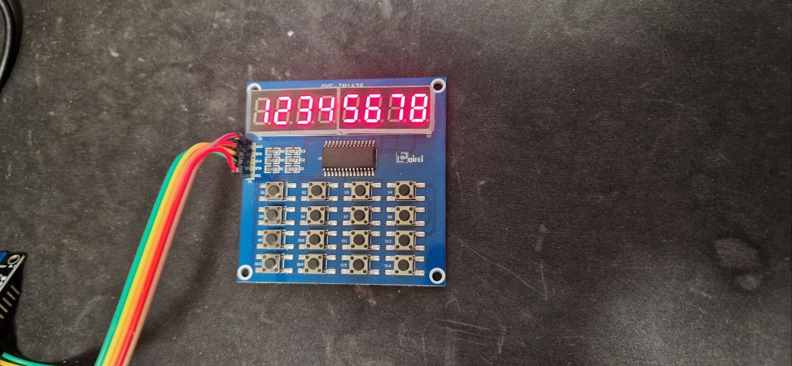 TM1638 Driver Development Progress: Updates on Module, Code, and ...