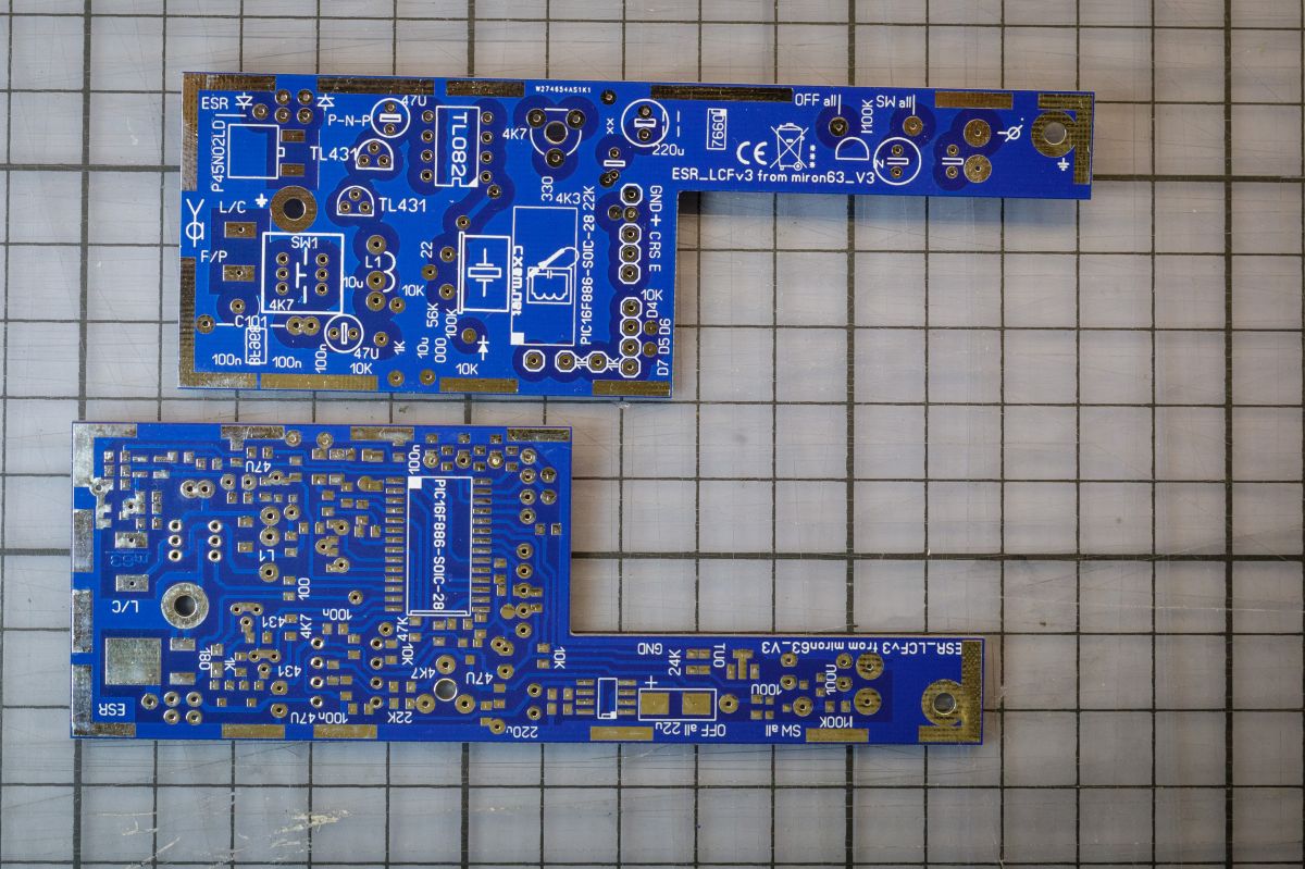 [Sprzedam] PCB miernika ESR, pojemności, indukcyjności i częstotliwości