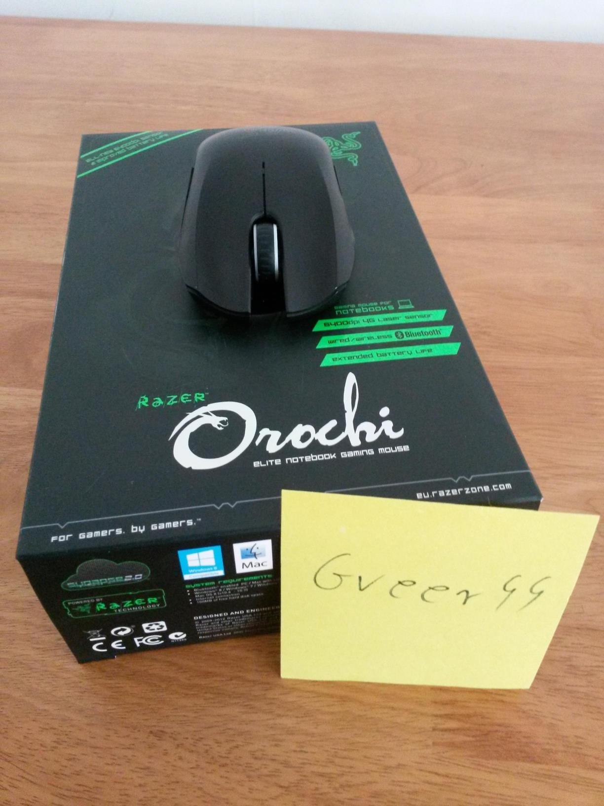 [Sprzedam]Mysz Bluetooth Razer Orochi 4G Laser 6400DPI