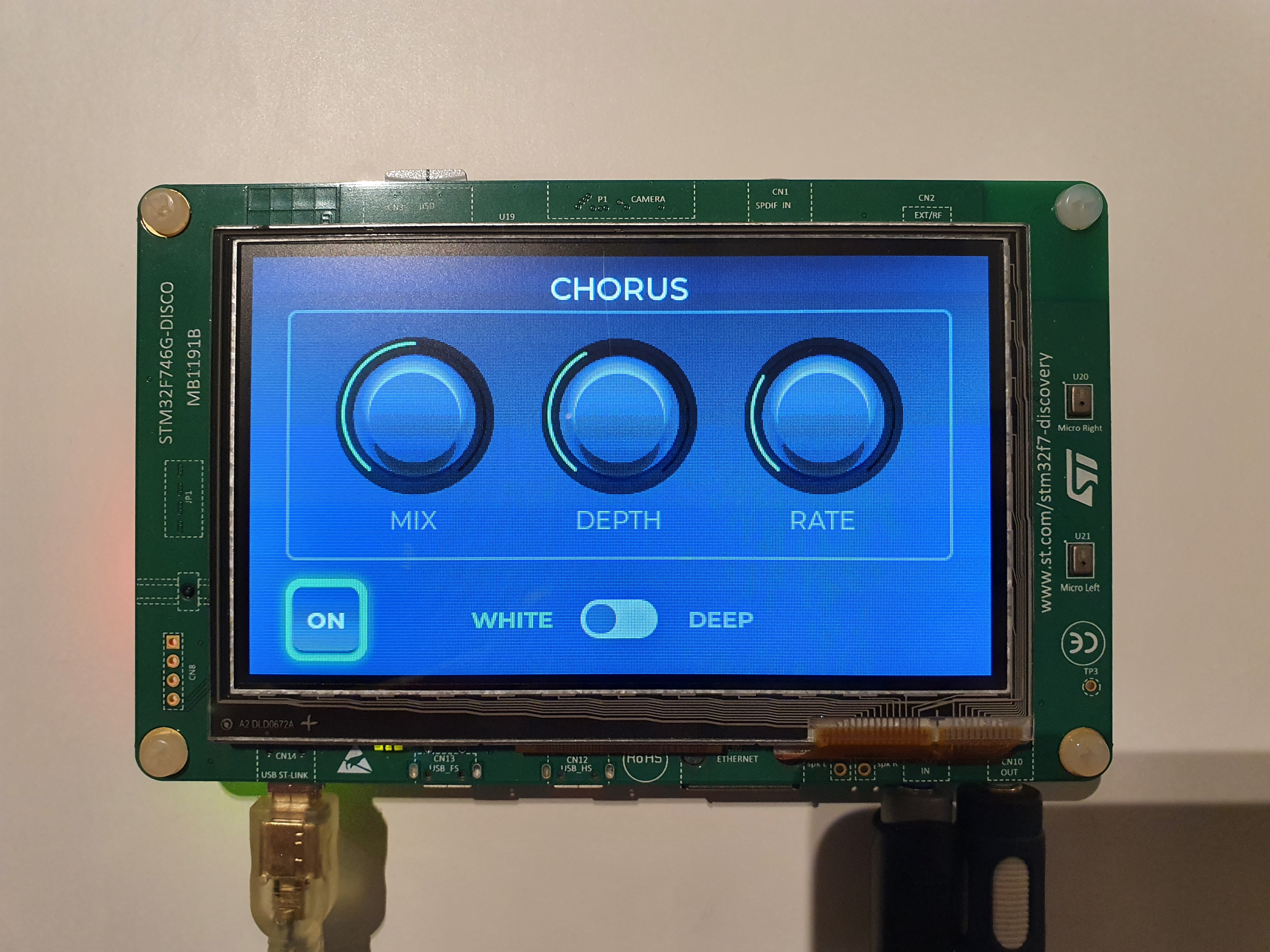 Digital guitar multi-effect - elektroda.com
