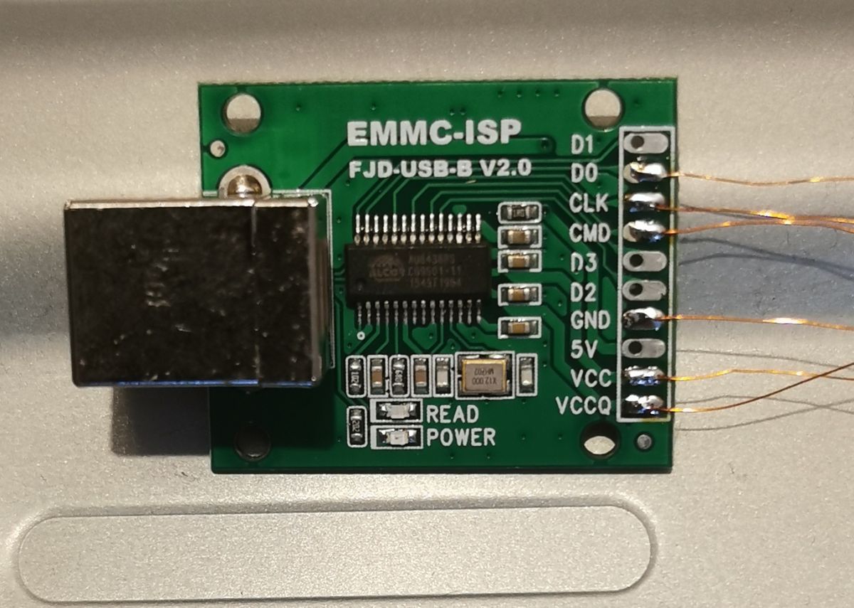 [Rozwiązano] Czy Infinity Box Dongle współpracuje z adapterem ISP do odczytu danych?