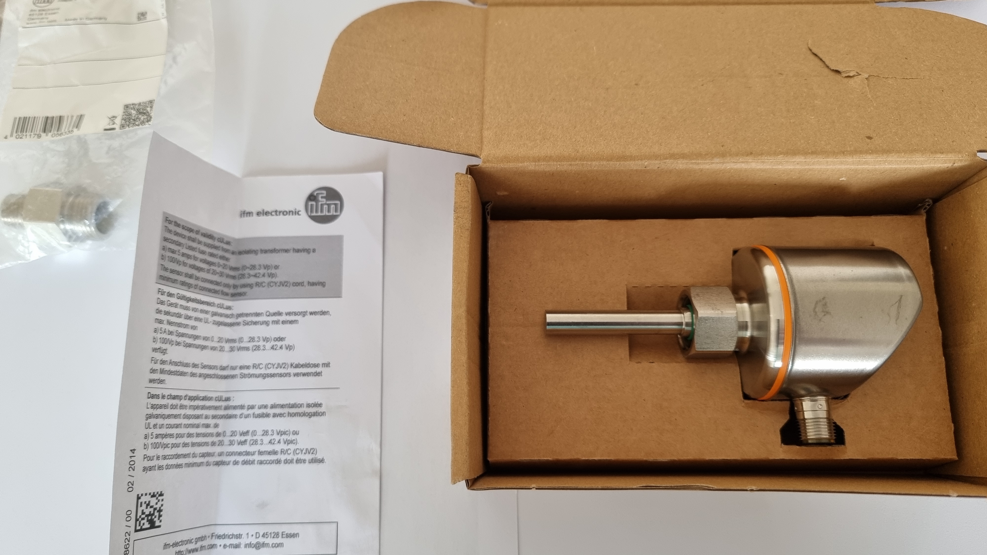 Sprzedam sygnalizator przepływu IFM SI0558, model SID10XDBAKOA/US-100