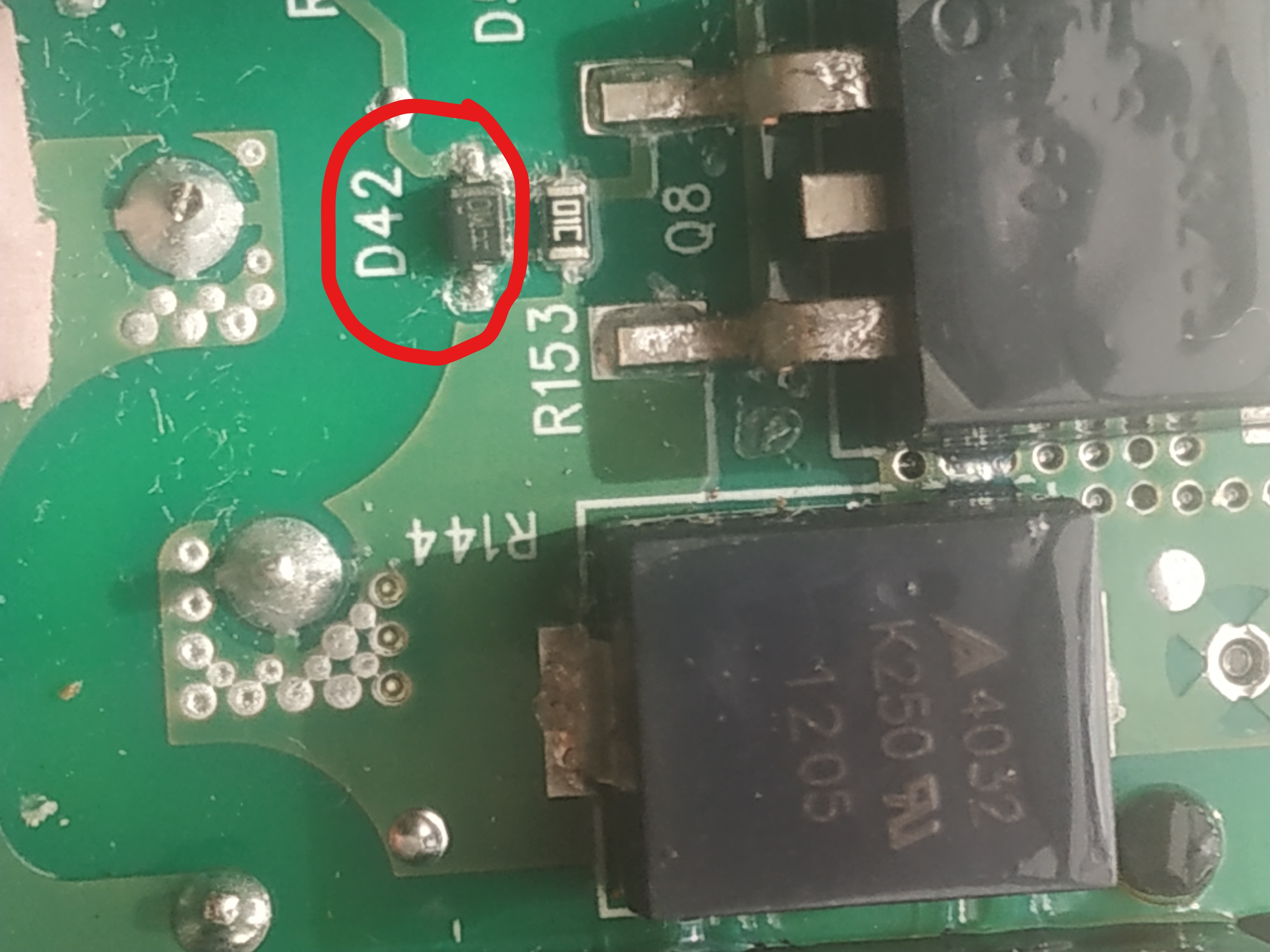 Dioda D42 - Szukam parametrów. Czy to Dioda Schottky’ego 0WX?