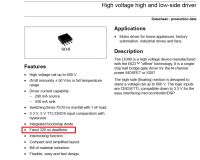 Sterowanie MOSFETami półmostka - jakie są typowe czasy martwe? Na bazie ST