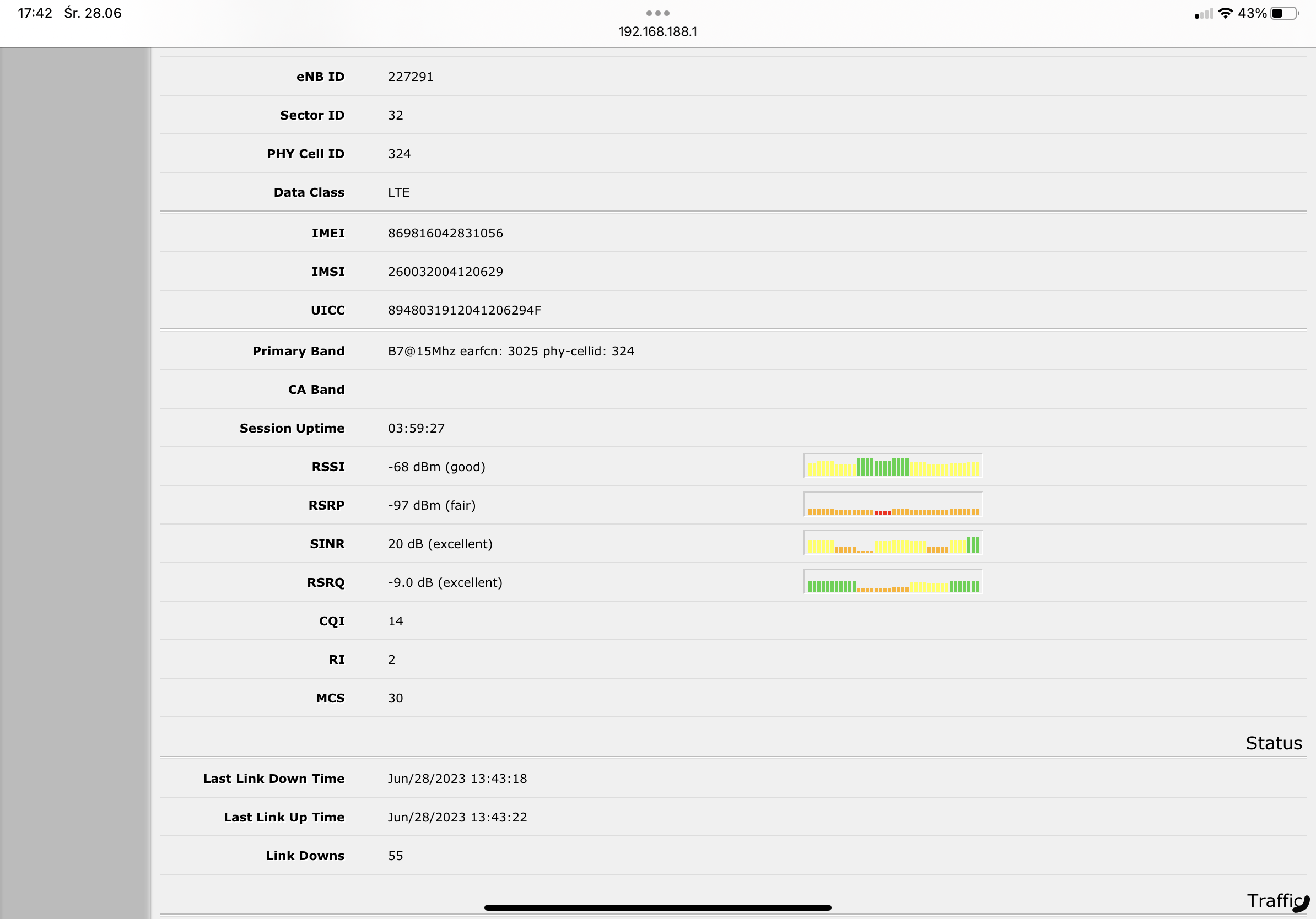 [Rozwiązano] ZTE MF 258 K vs Mikrotik ATL LTE 18 kit: Zagadnienia agregacji pasm i zasięgu na wsi
