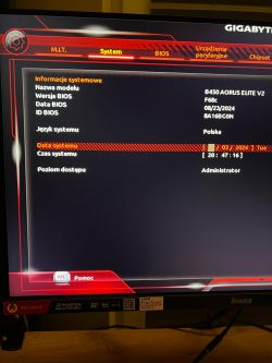 Secure Boot nie działa po włączeniu w BIOS na płycie B450 Aorus Elite V2