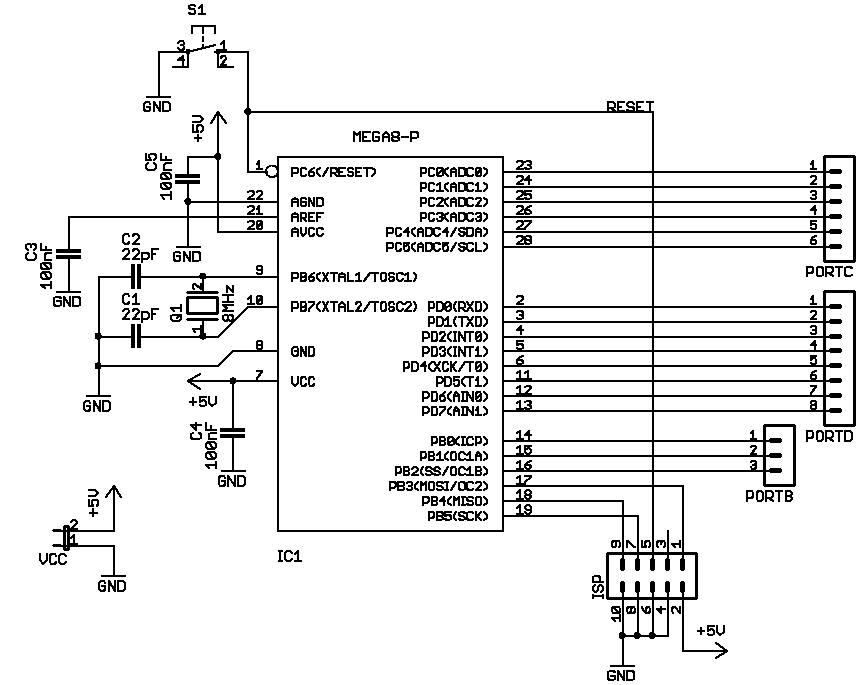 [ADC] ATmega8 ADC w C – jak odczytać i porównać napięcia na PC0 i PC1?