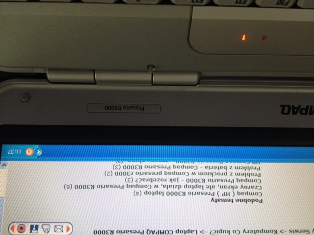Laptop COMPAQ Presario R3000 Intel P4 2,8 Mhz 2GB - jak go polepszyć?