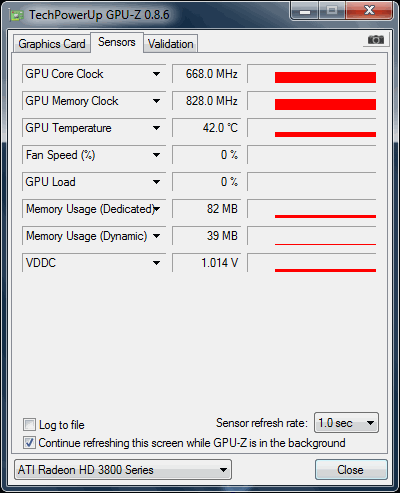 Windows 7 - GPU Meter nie daje wszystkich odczytów.