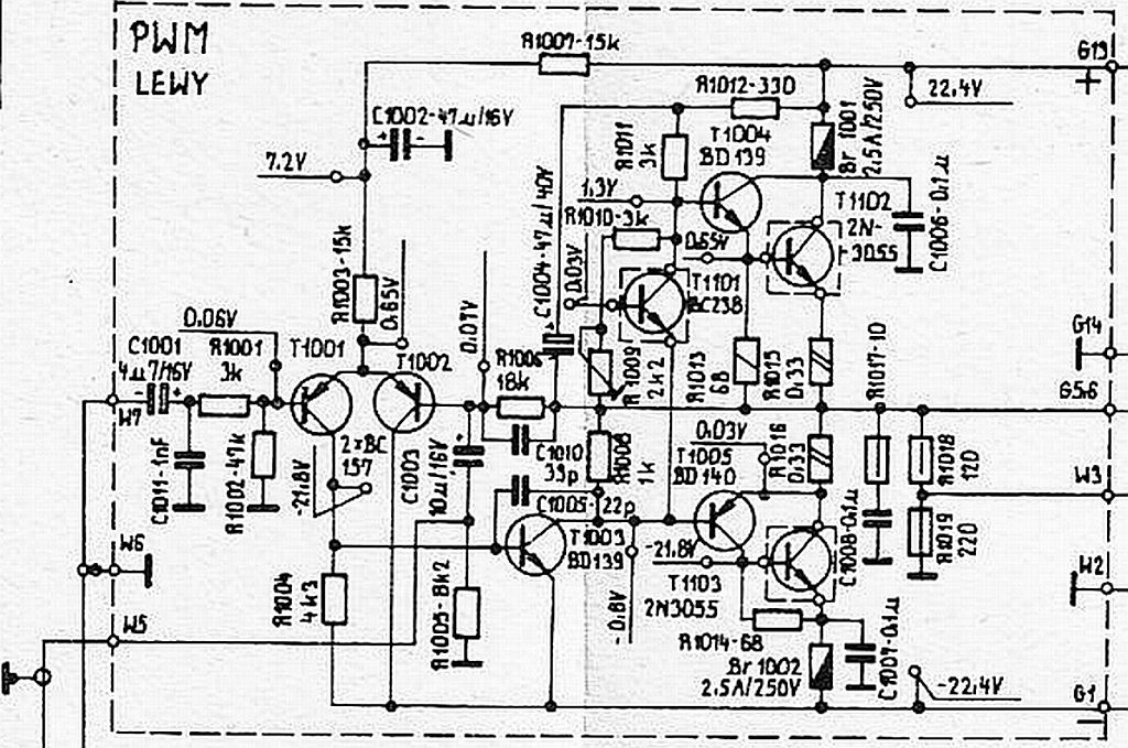 [Rozwiązano] Spalone rezystory w końcówce mocy. Radmor 5102 TE