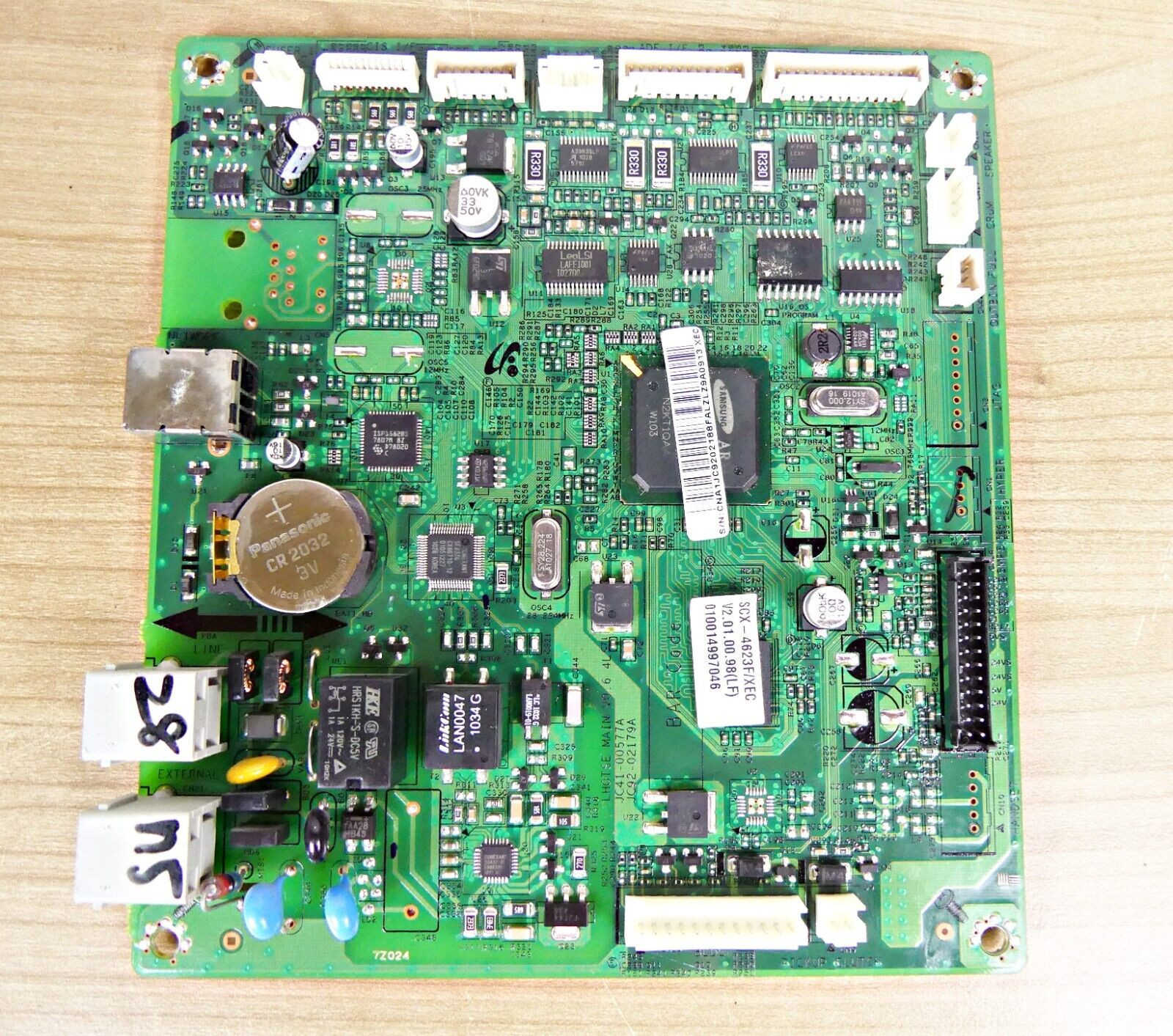 [Rozwiązano] Samsung SCX-4623F i problem z baterią podtrzymującą pamięć.