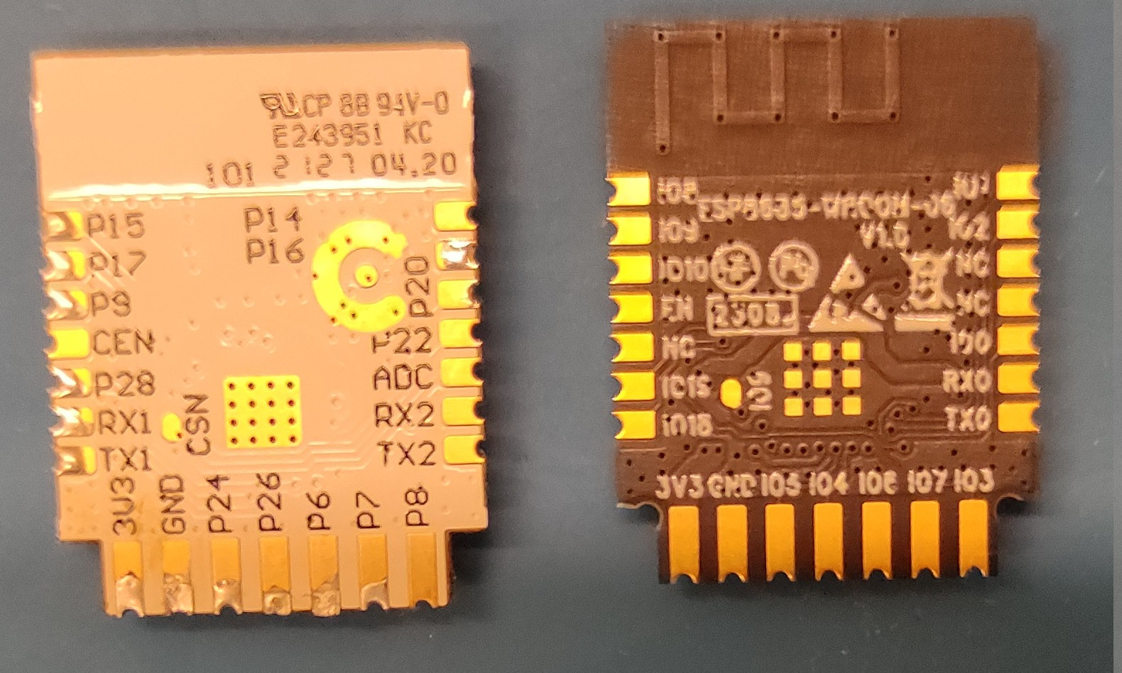 Przeszczep CBU na ESP8685-WROOM-06-H4 w Tongou Din Rail Switch TO-Q-SY1 ...