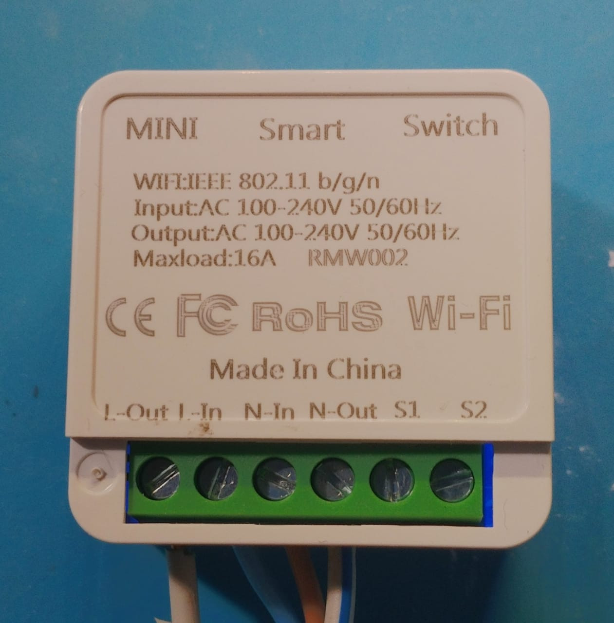 [SM-02/BL602L20] Mini Smart Breaker RMW002 Flashing OpenBL602 on ...