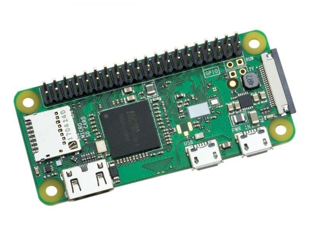 Raspberry Pi Zero WH - Raspberry Pi Zero W z wlutowanym złączem HAT