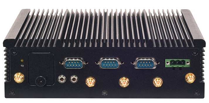 V3G - mały, odporny (MIL-STD-810G) komputer z 2 portami COM i DIO