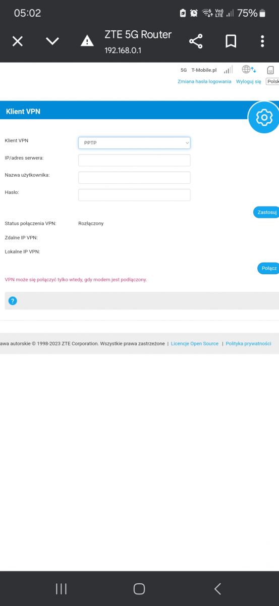 Jak skonfigurować zdalny dostęp na routerze ZTE MC888 5G?