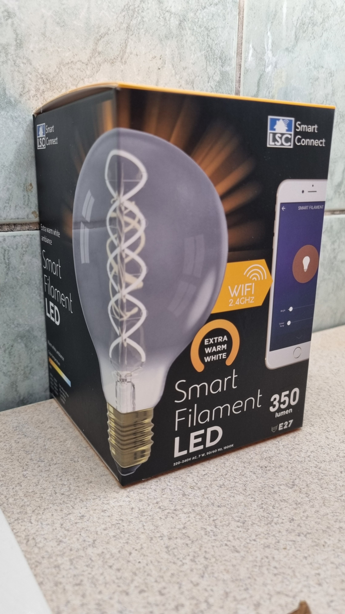 [BK7231T][WBLC5] Decorative LSC Smart Filament LED Bulb 350lm E27 ...
