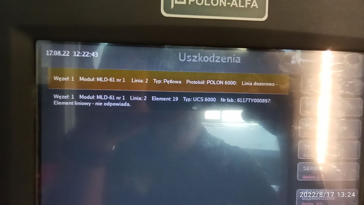 Dlaczego Polon UCS-6000 wyrzuca takie błędy i nie można się połączyć?