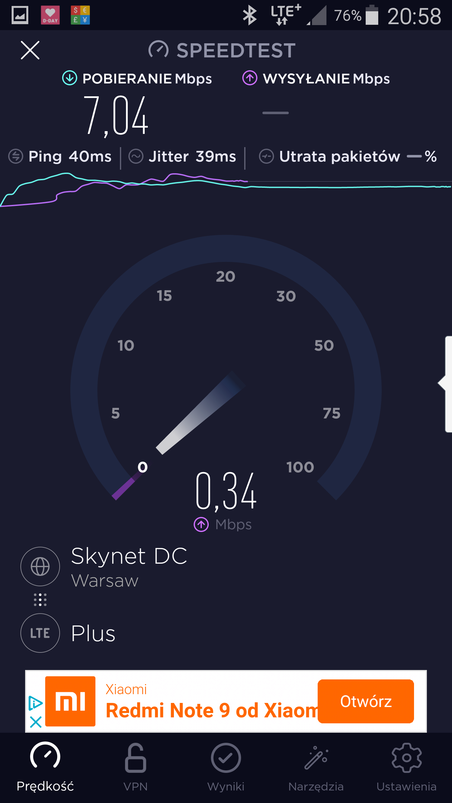 Stacjonarny router z modemem LTE do Orange, stabilne połączenie, antena zewnętrzna - 4
