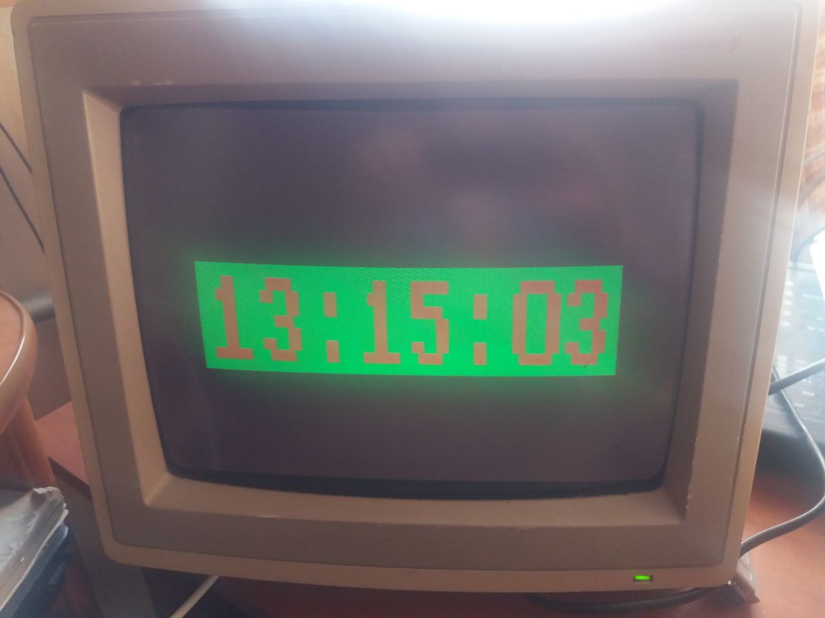 Monitor CGA/EGA z wejściem DE-9 - jak wykorzystać?
