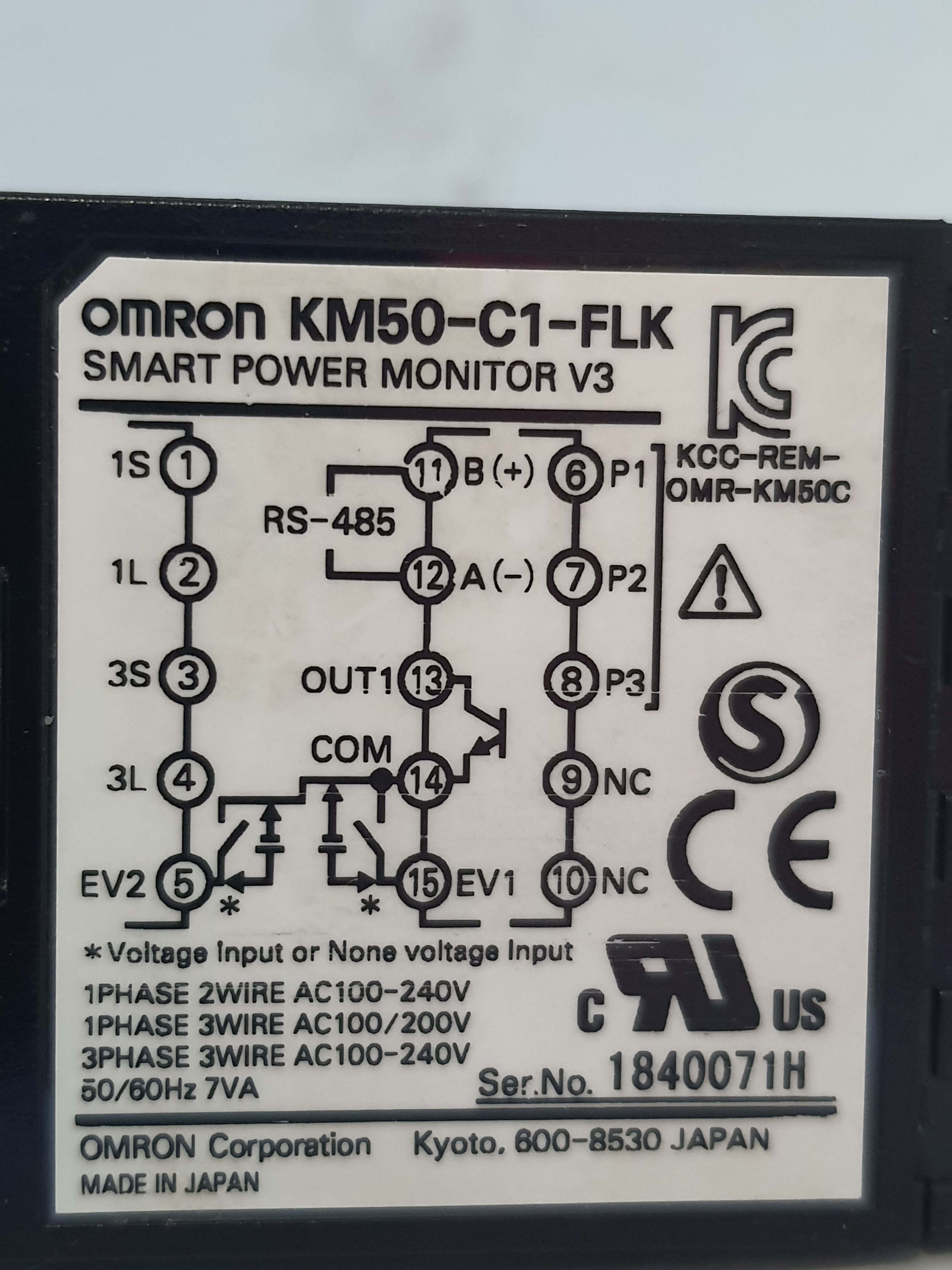 [Rozwiązano] Tablicowy Monitor Energi KM50-C1-FLK - Jak wyzerować ...