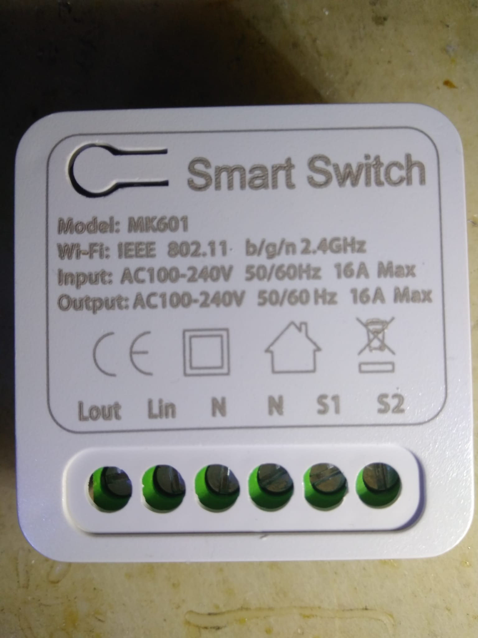 Qiachip Smart Switch - BK7231N / CB2S - interior, programming - 9