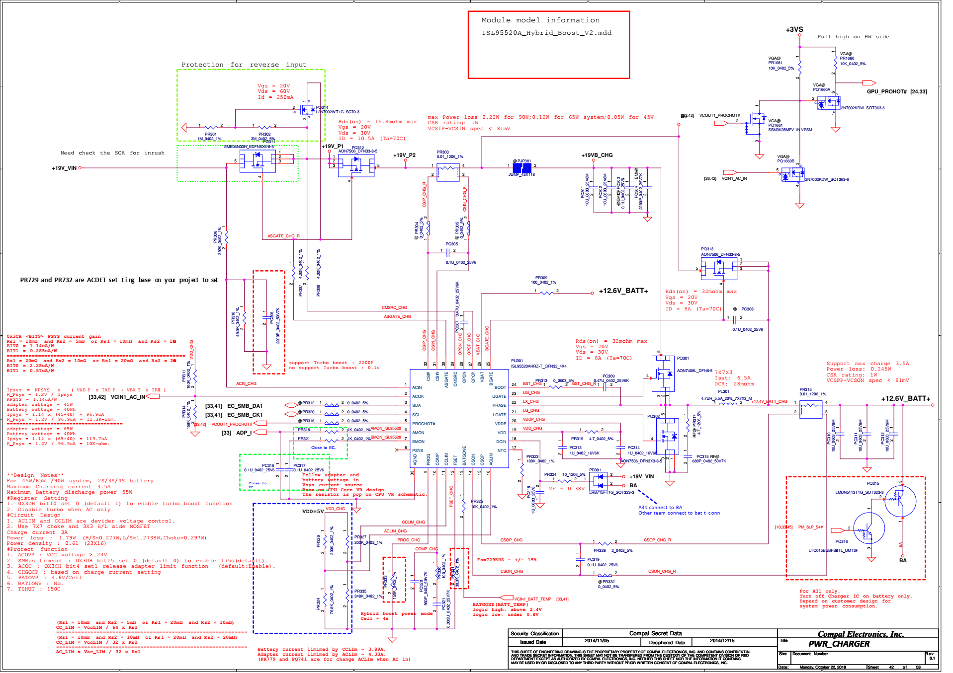 Lenovo C340-14IWL LA-H081P Problemy z ładowaniem baterii ISL88739A