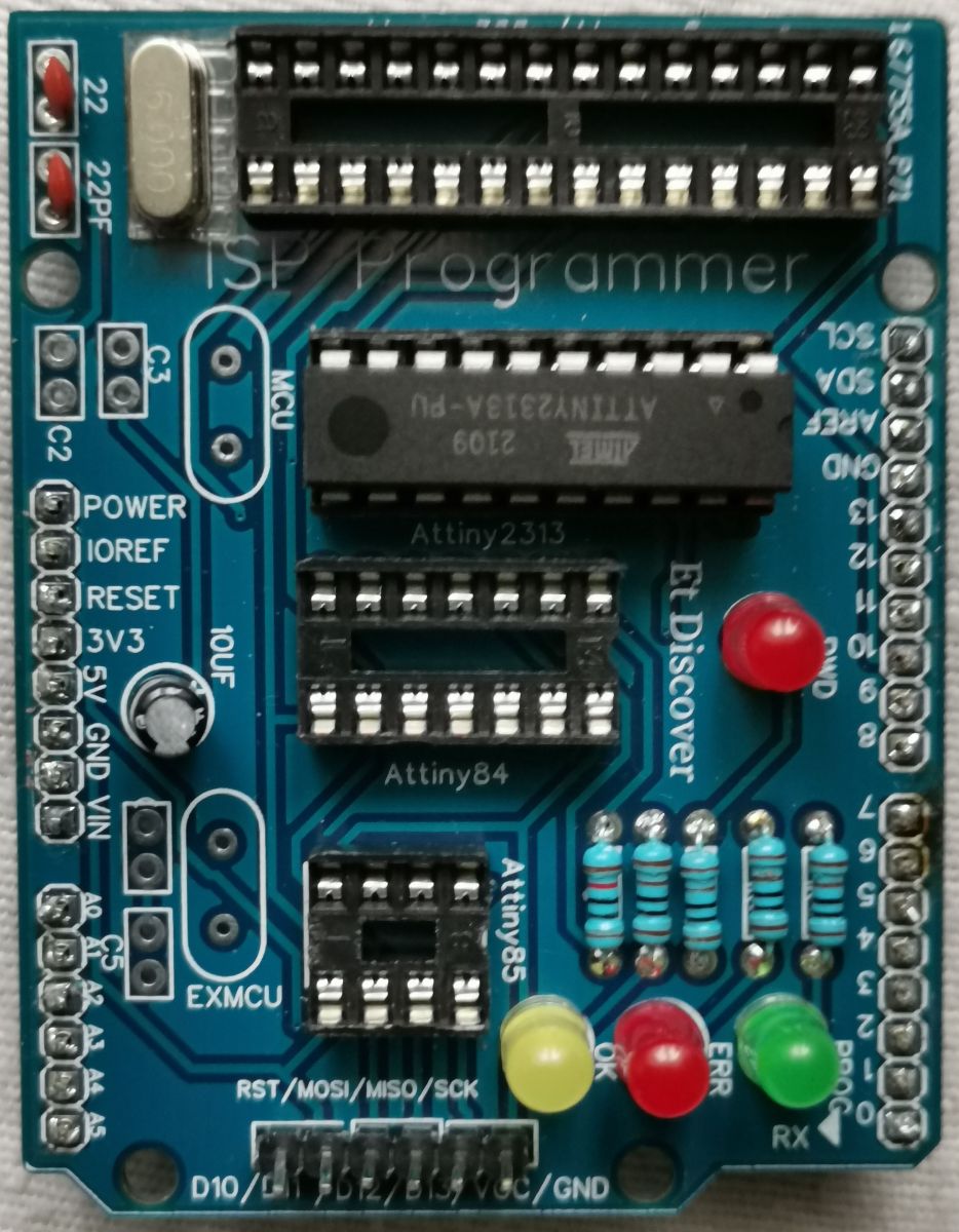 Podstawka ATMEGA i ATTINY do ARDUINO UNO i ATBUSBASP