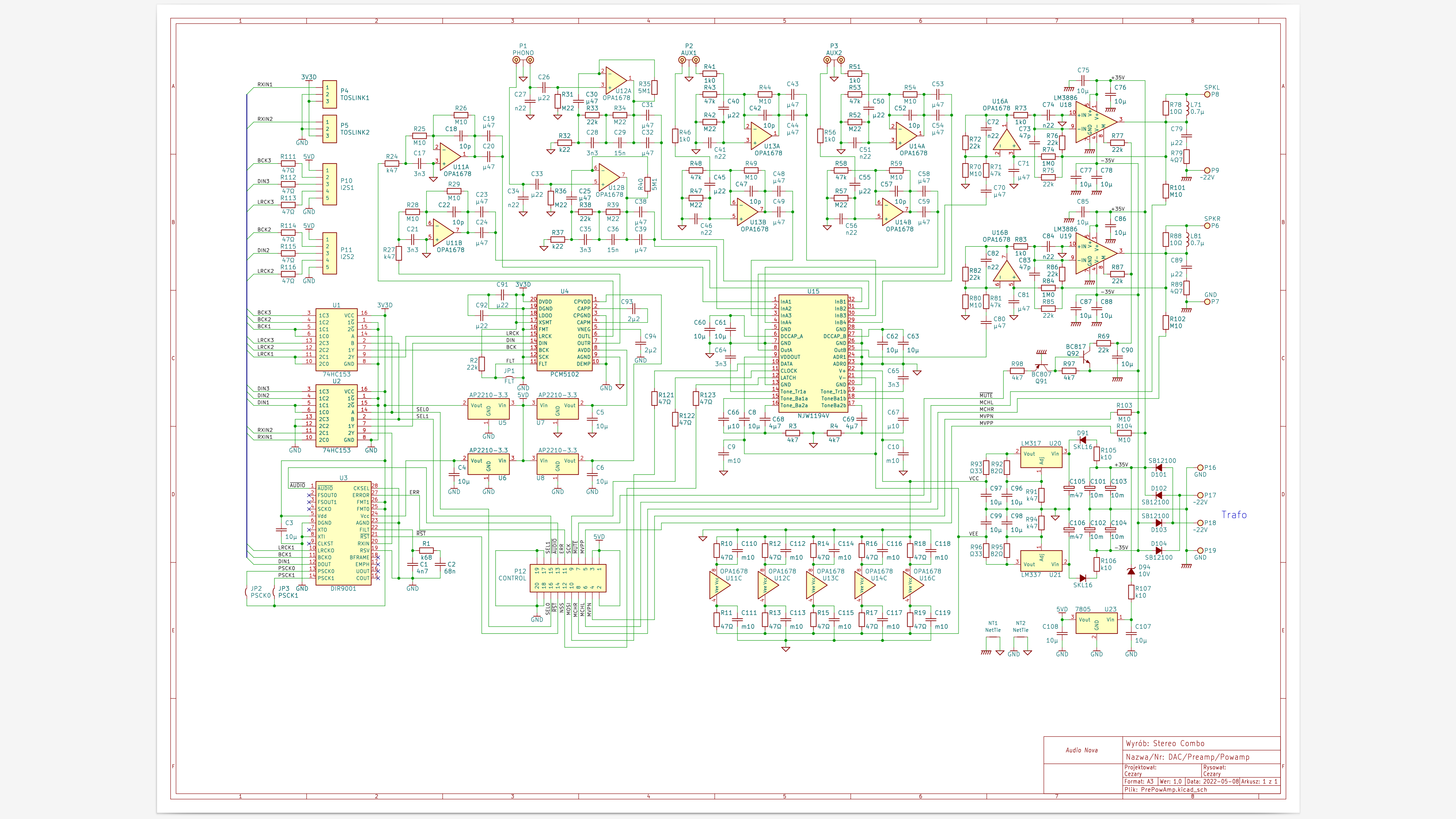 Audio kit with network functions - elektroda.com