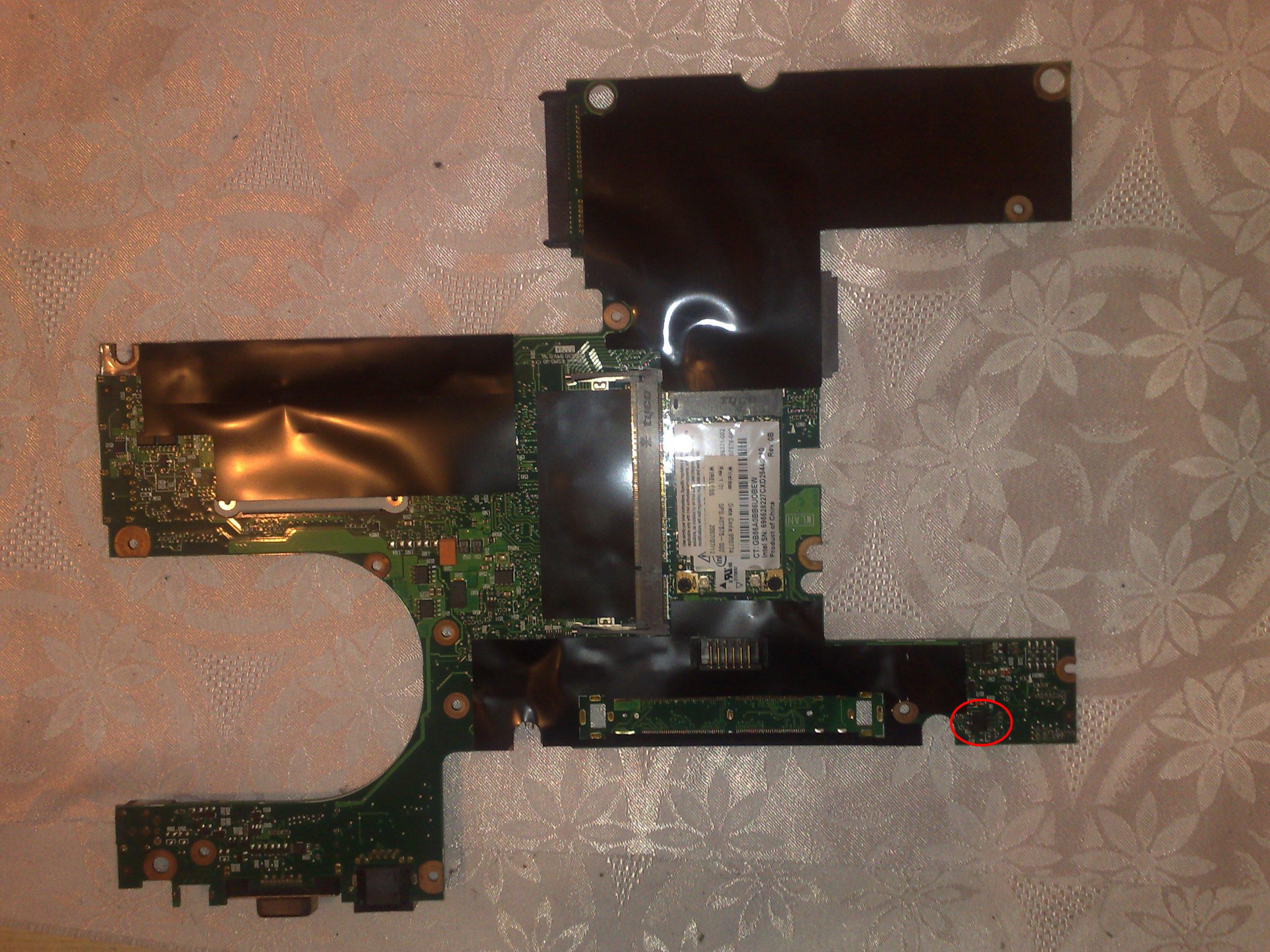 Hp Compaq 6710s - co to za układ na płycie głównej?