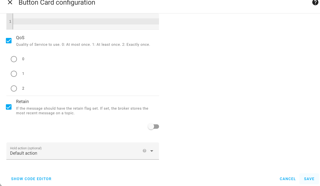 Home Assistant - how to create an event trigger button, MQTT, dashboard panel