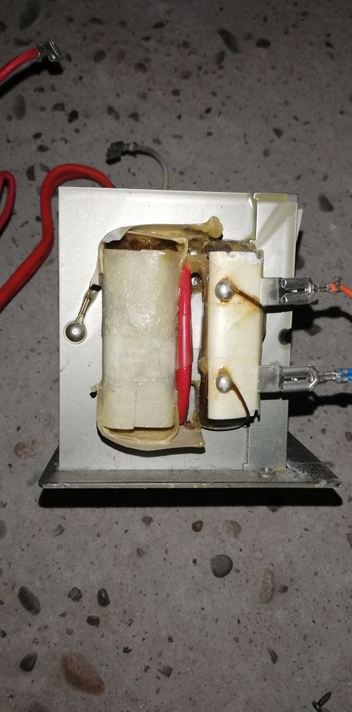 Zgrzewarka ogniw 18650 - Budowa transformatora - 2