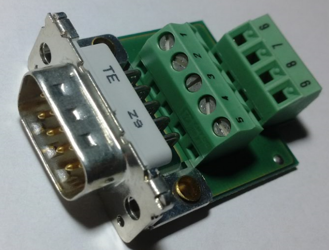 RJ45 modbus cable to D9 connector | All About Circuits