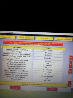 [Rozwiązano] Citroen C4 Picasso 2007 - problem z uruchomieniem ...