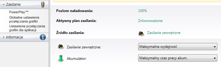 Jak przełączyć Intel HD Graphics na AMD Radeon HD 8570M?